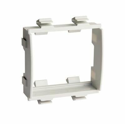 Рамка под розетку DKC каркас, под 2 модуля, Viva, серый, IN-Liner Front