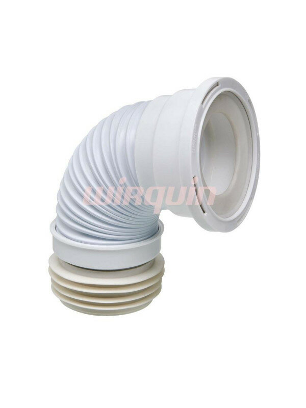 Слив для унитаза 110 мм гофрированный армированный L 200-350 мм Virplast 70984968