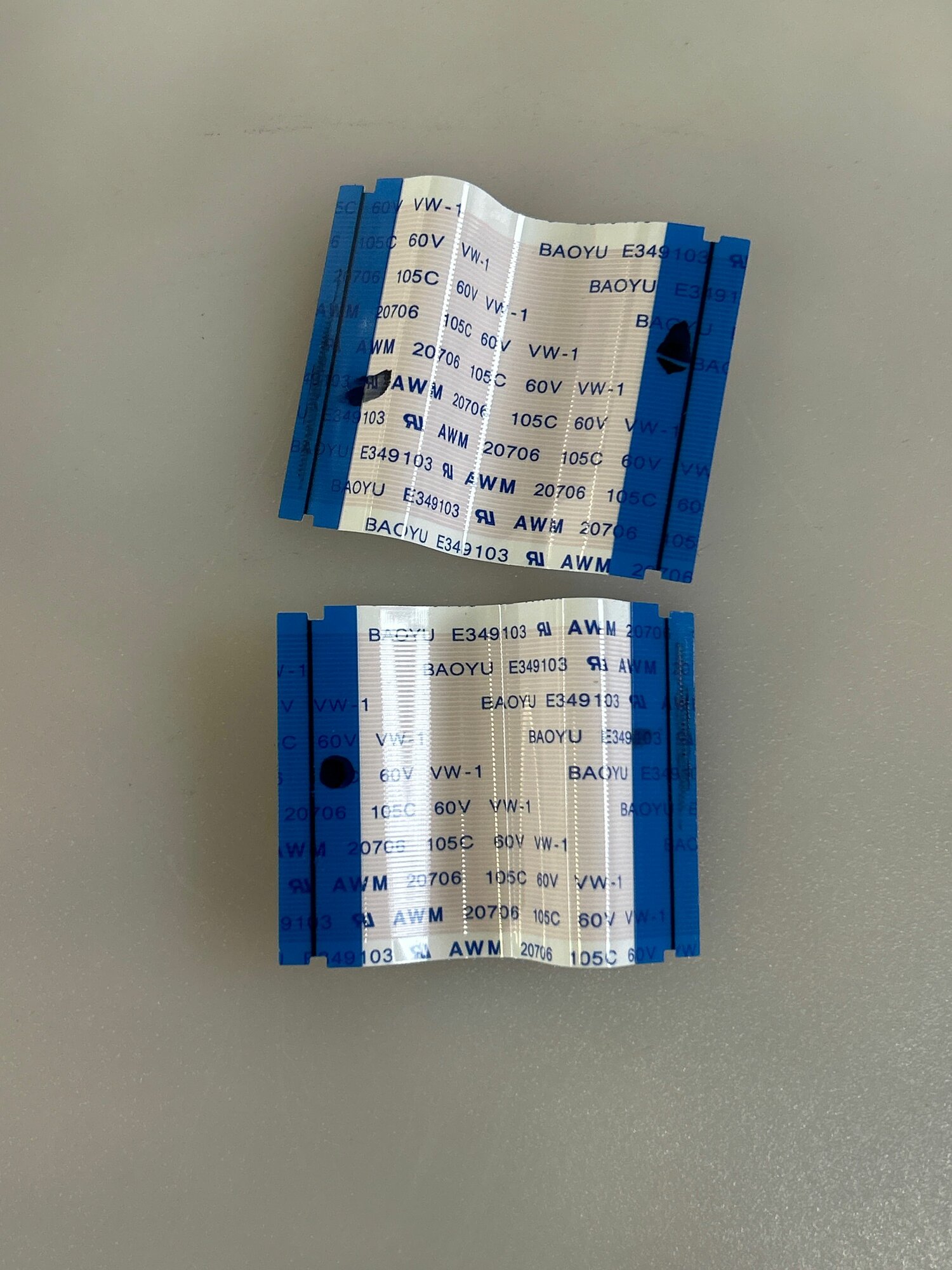 Шлейф T-Con - матрица комплект комплект 2 шт, для телевизора Haier 65SmartTVS3