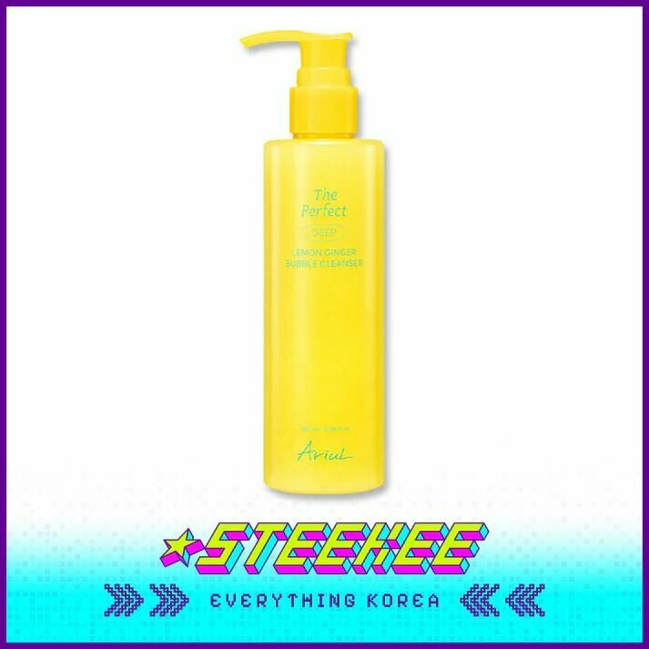 ARIUL пенка-мусс для умывания THE PERFECT LEMON GINGER BUBBLE CLEANSER 180ML