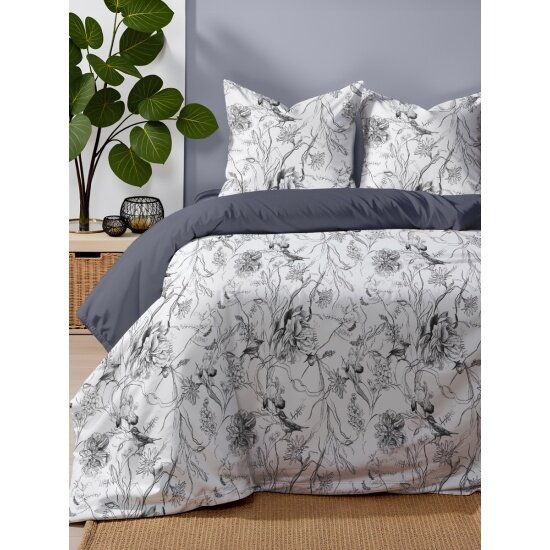 Полутораспальный комплект постельного белья Василиса 24 1,5 220 Поплин, наволочки 70х70 20236/1