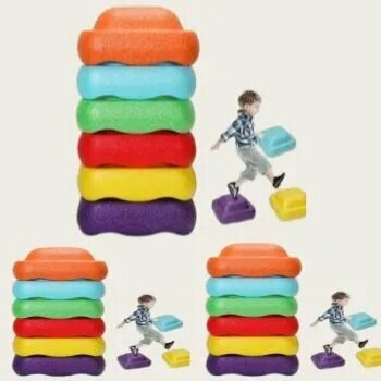 Набор из шести сбалансированных камней; Sensory integration; Инструменты для обучения в школе и дома