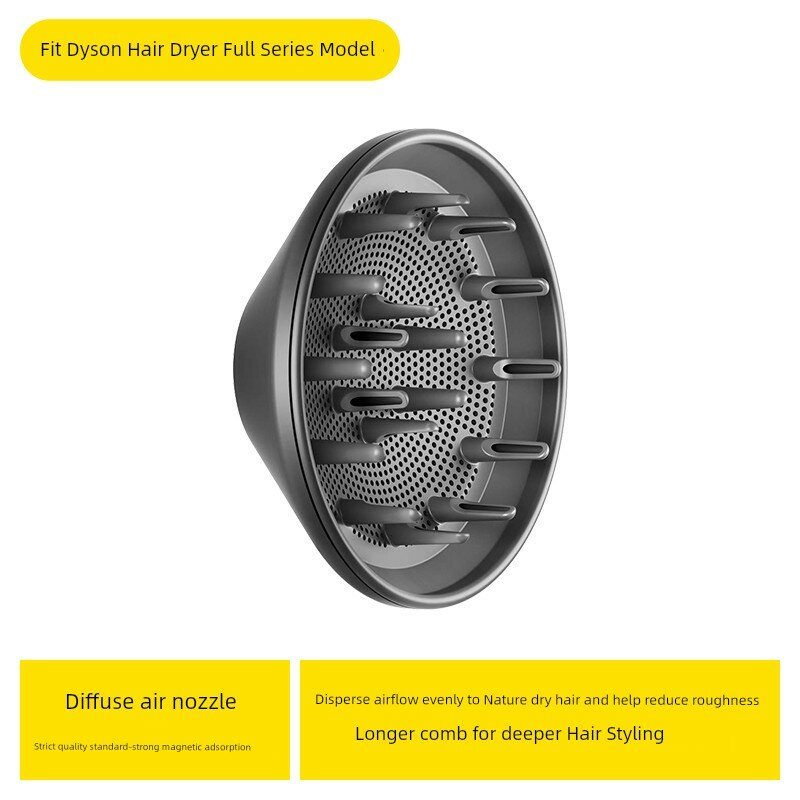 Подходит для насадки-диффузора фена Dyson, защитный чехол для сушки, аксессуары для укладки и завивки HD15/08