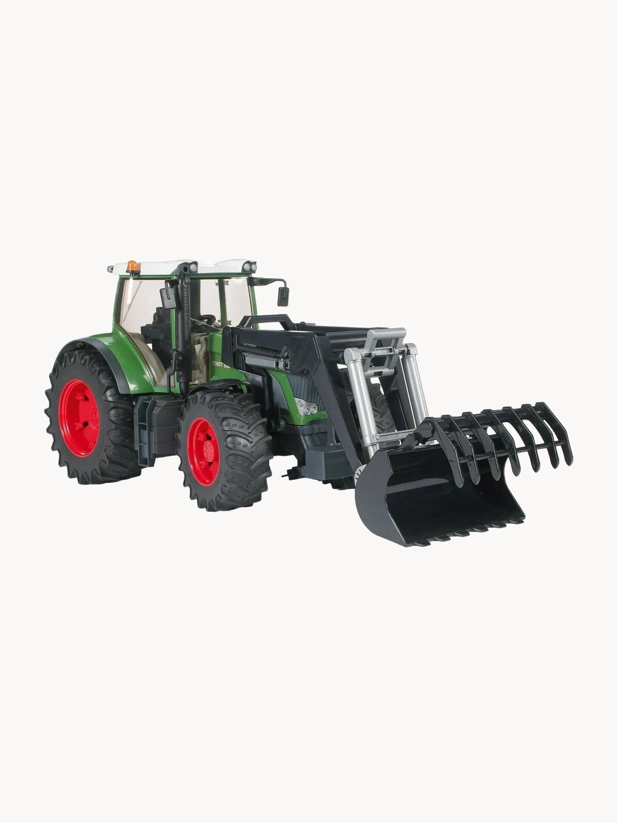 Трактор Bruder Fendt 936 Vario с погрузчиком 03041 1:16, 44 см, зеленый
