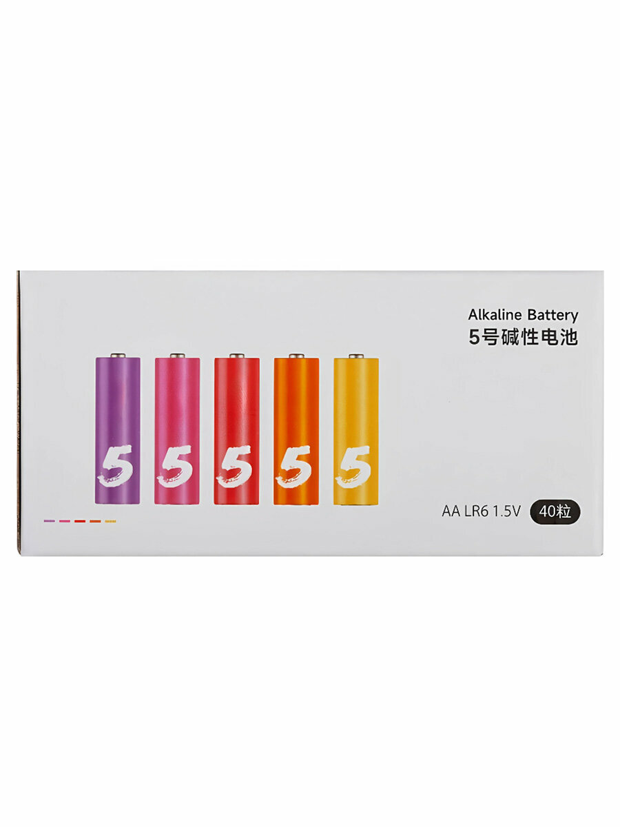 Батарейки алкалиновые CukTech Alkaline Battery LR6 1.5V AA540 (AA 40шт.)