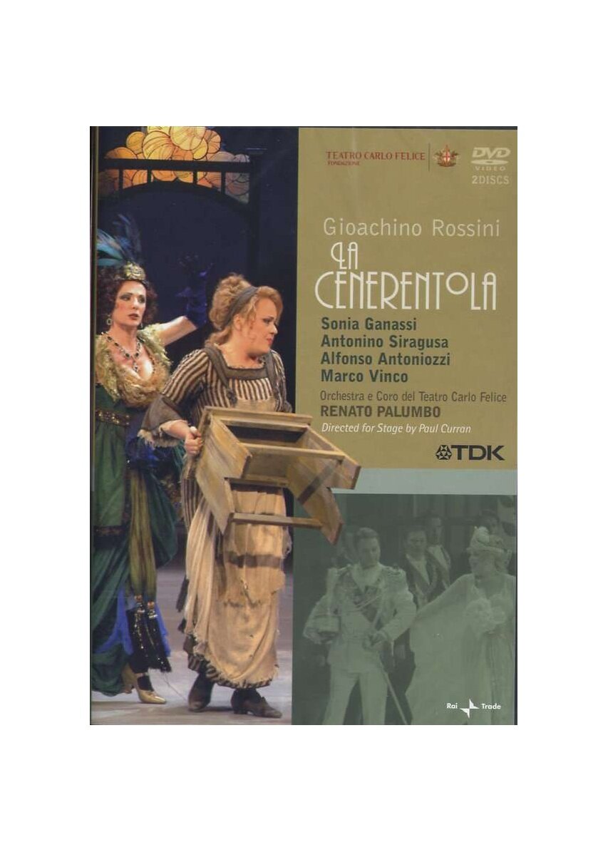 Диск Gioacchino Rossini (1792-1868) - La Cenerentola (2 DVD)