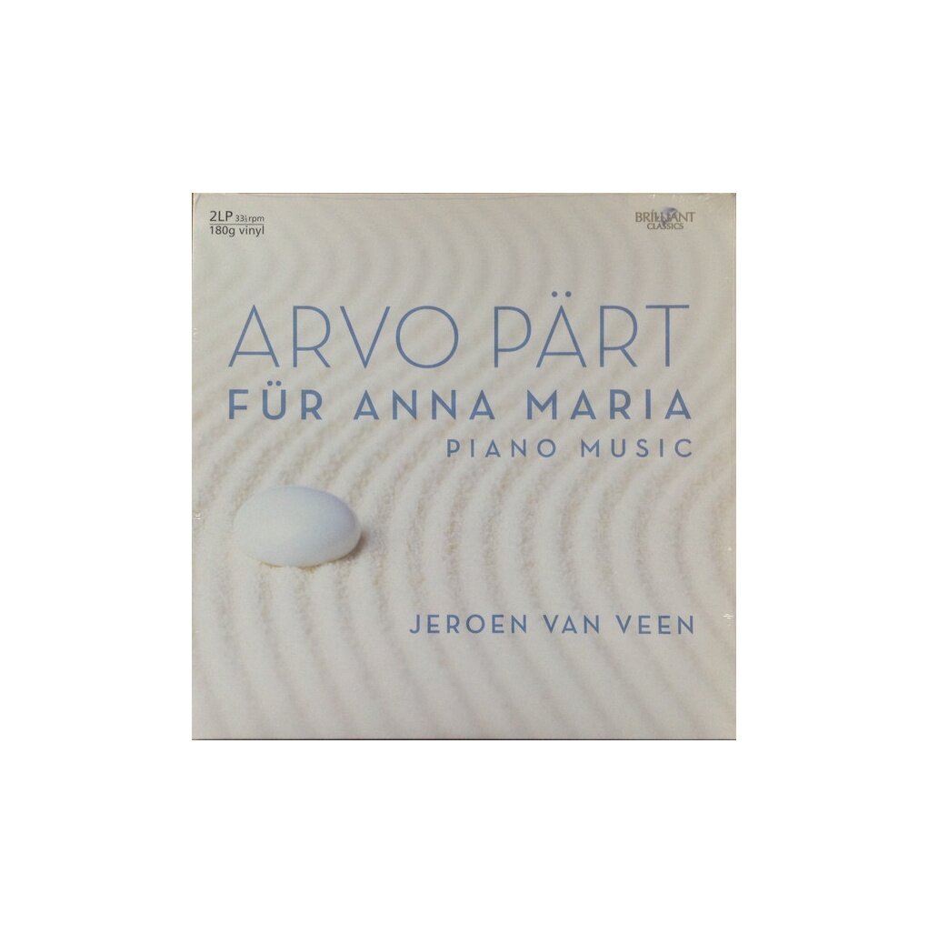 Виниловая пластинка Arvo Pärt - Jeroen van Veen (2) - Für Anna Maria (Piano Music) (2 LP)