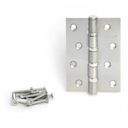 Петля врезная Apecs 100*70-B4-Steel-NIS, матовый никель, 2шт.