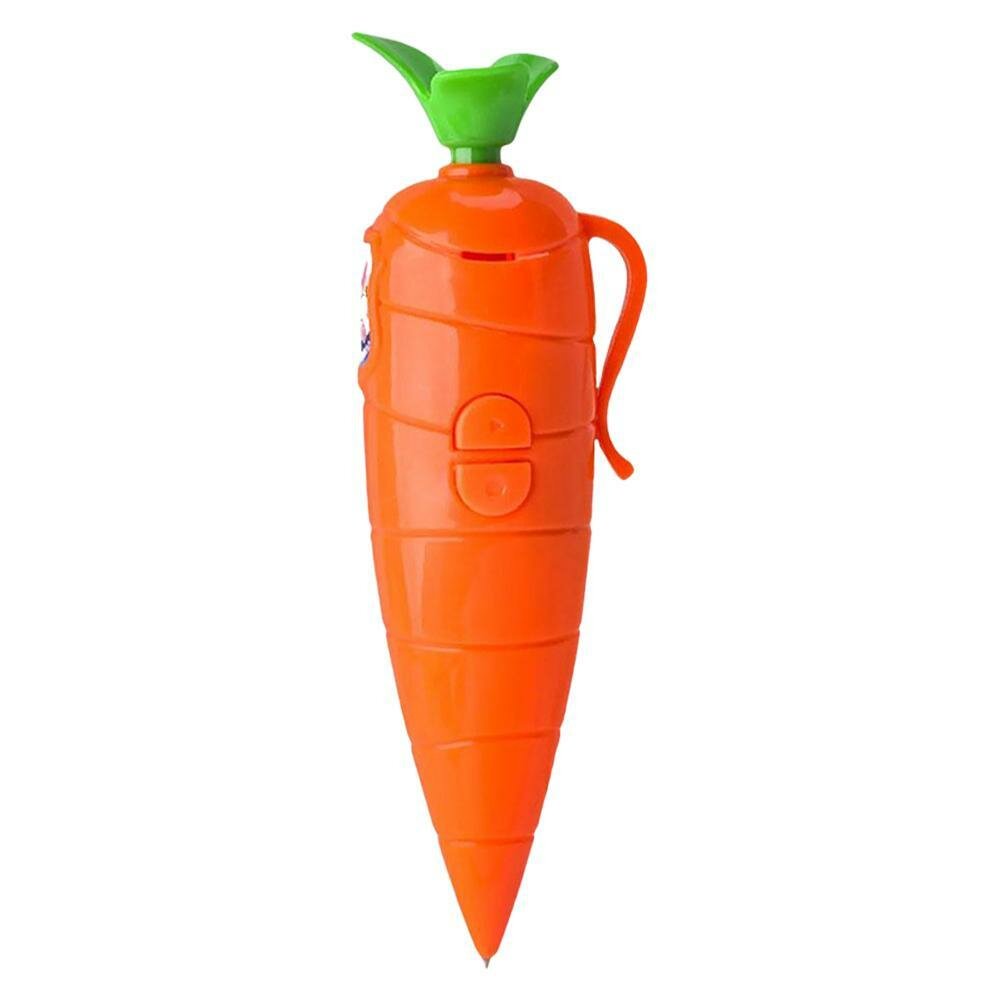 Зверополис2, диктофон в форме морковки, 6 секунд записи, шариковая ручка двойного назначения, 60 секунд записи, подарок для детей