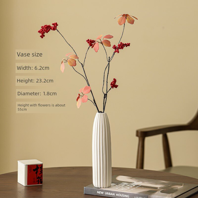 Керамическая ваза, декор в стиле дзен для дома, элитный декор для обеденного стола, тумбы под телевизор, прихожей,