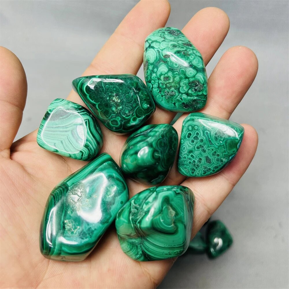 Малахит, катящийся камень YOCO Weight 100g