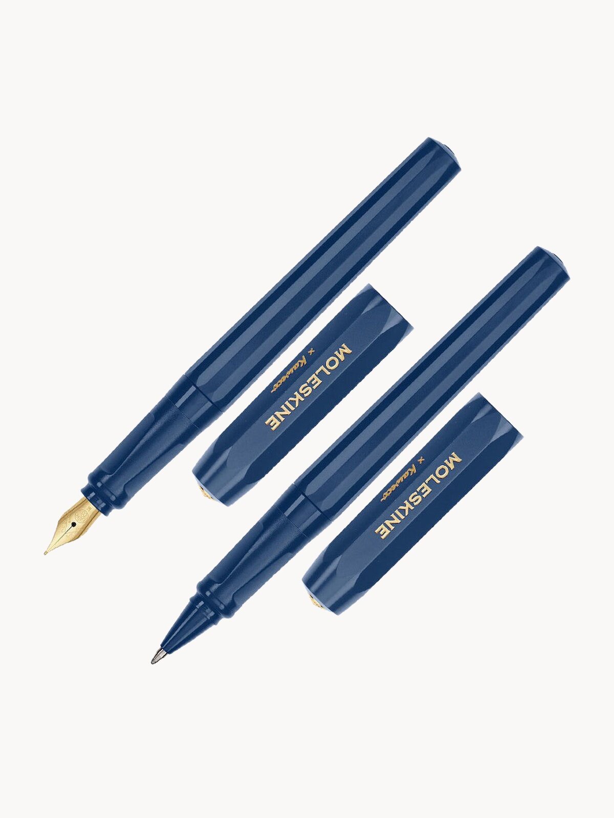 Подарочный набор Moleskine Kaweco KAWPENSETMBLUE Перьевая ручка + шариковая ручка, синий