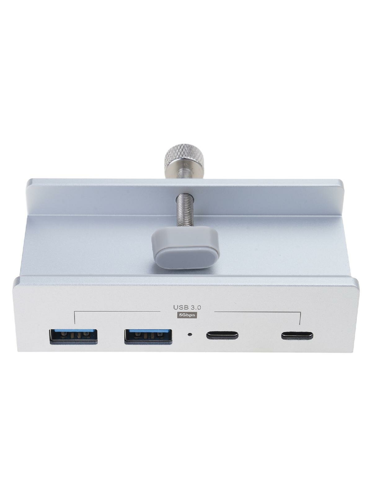 USB-концентратор с 4-портовым адаптером USB3.0 для быстрой передачи данных со скоростью 5 Гбит/с.