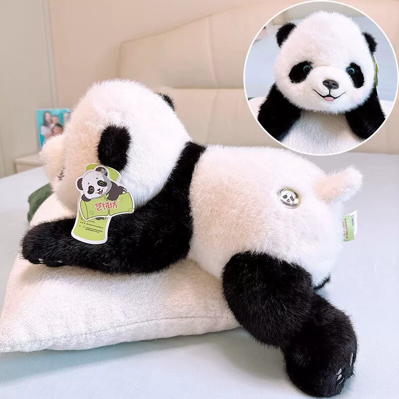 Плюшевая игрушка Yirongfang Hana Panda, сувенирная плюшевая игрушка Hana Panda Base, плюшевая игрушка «Национальное