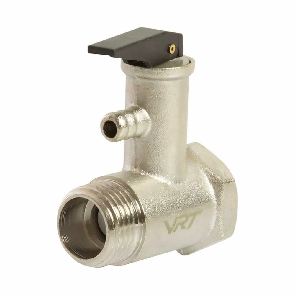 Клапан предохранительный для бойлера VRT с ручкой, 1/2 вн/нар, 8,5 бар 530790