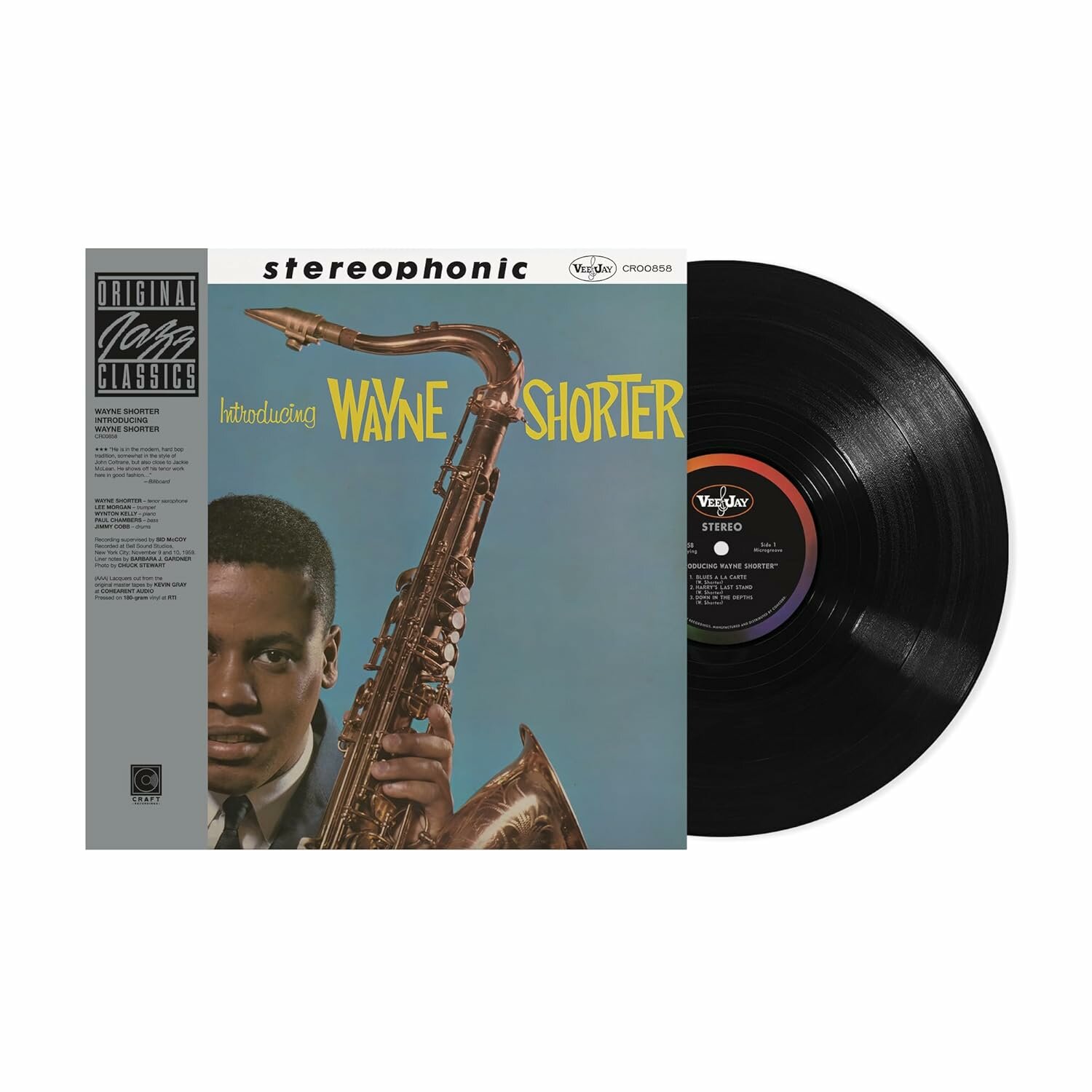 Wayne Shorter - Introducing Wayne Shorter (Analogue, Original Jazz Classics) (LP) 2025, Concord, Original Jazz Classics Series, Фирменная виниловая пластинка