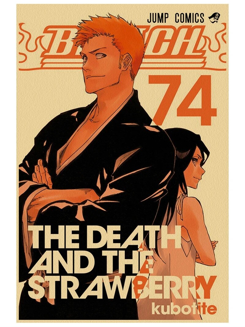 Bleach. 74. The Death and the Strawberry. 30x40см