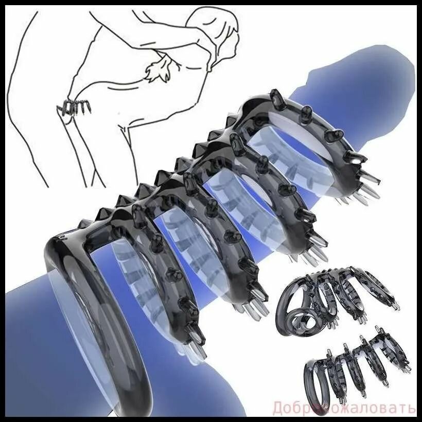 Эрекционное кольцо для поддержания эрекции, Многофункциональное кольцо для пениса предотвращения фимоза, Лучшее качество (отправка секс-смазки)