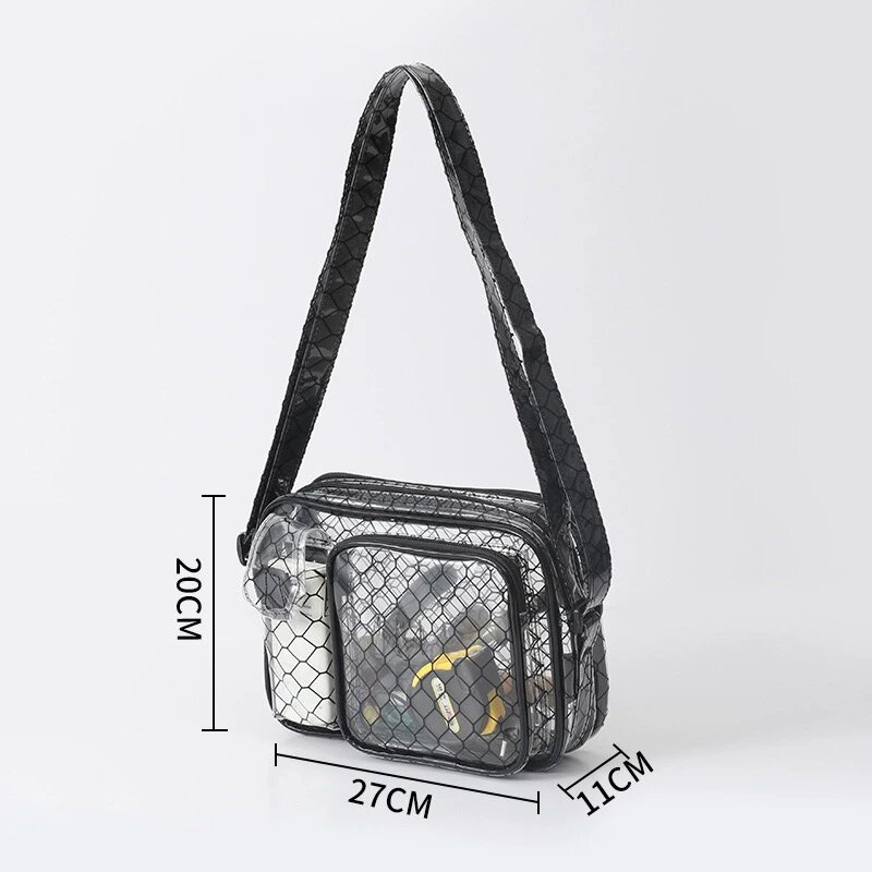 10-дюймовый полностью ПВХ антистатический плечевой чехол, 27x20x11 см, пыленепроницаемый чехол для инструментов