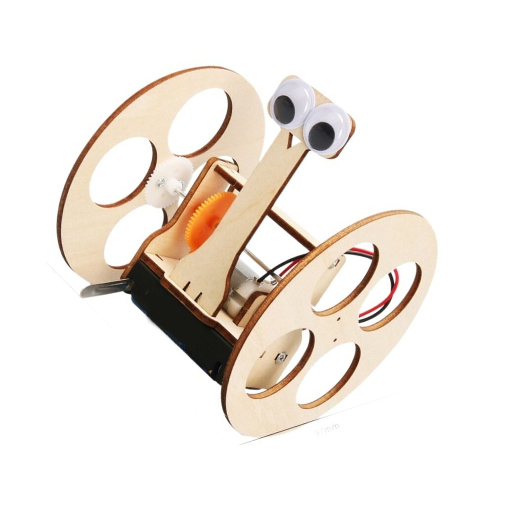 DIY Деревянный Балансирующий Робот Развивающая Игрушка Для Детей, Изучающих Науку И Физику