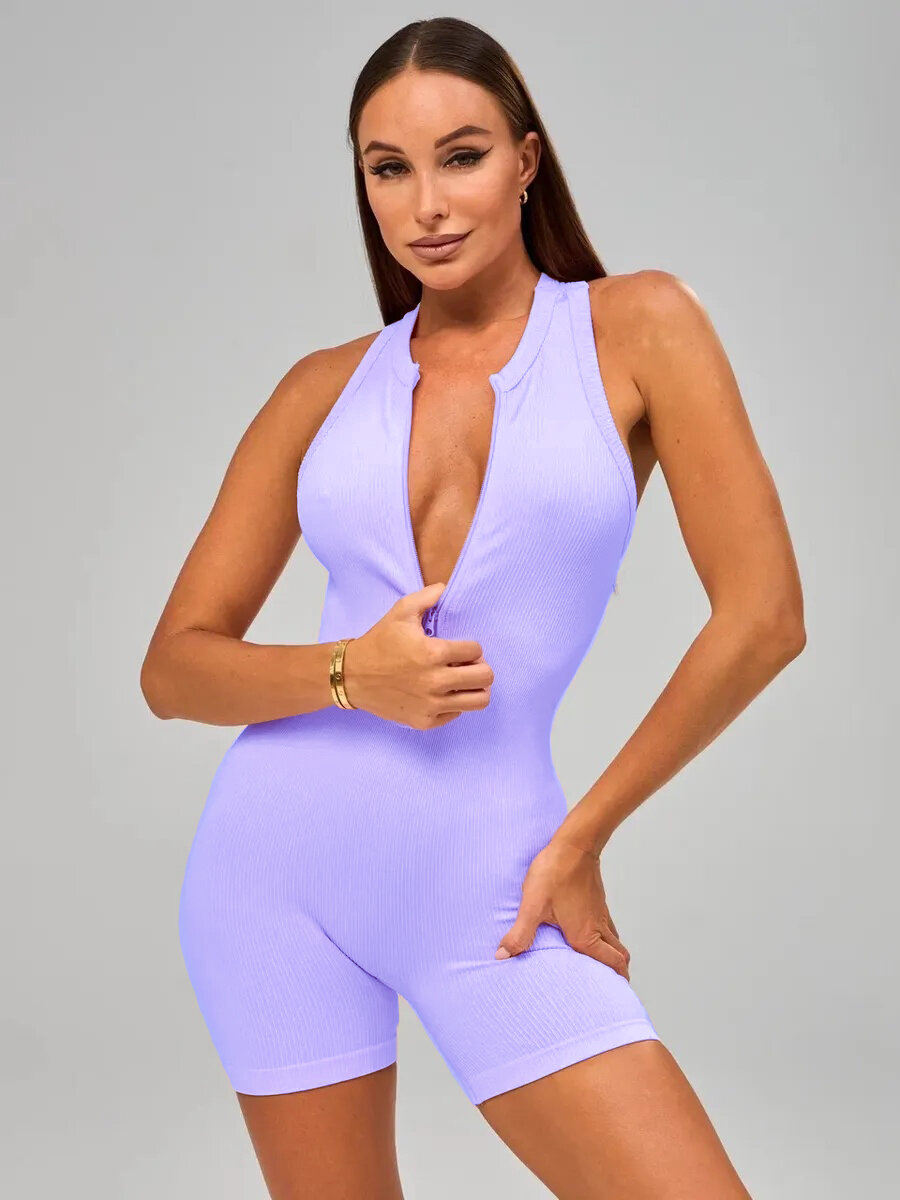 Комбинезон спортивный пушап для фитнеса, зала и танцев