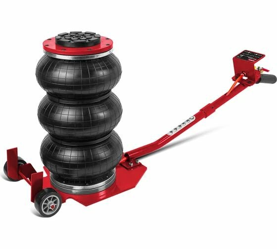 Домкрат подкатной пневматический, 3т PATRON