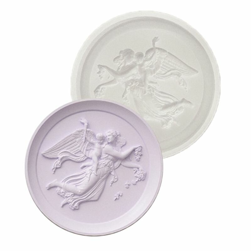 Силиконовая форма с тиснением в виде Ангела-Тип 1