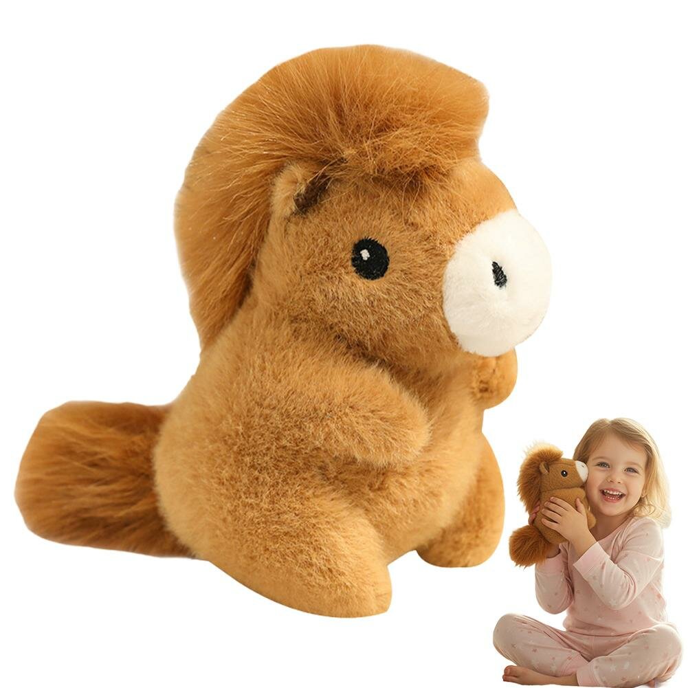 Мягкая кукла-лошадка BaYuYPOO, украшение для дома на Китайский Новый год, игрушка для фотосессий, реквизит для фотосессий, фигурка лошади для украшения автомобиля и дома, новогодний подарок.