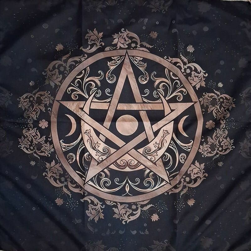 Алтарная скатерть Пентаграмма, 50х50 см