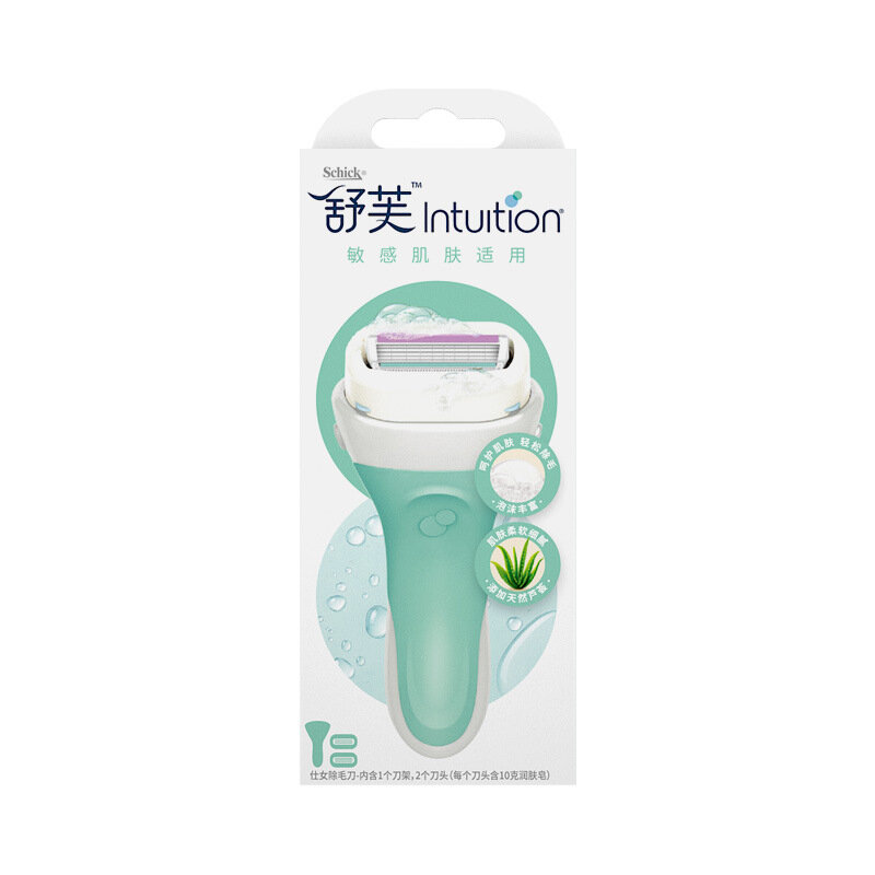 Большой нож для бритья Schick Shufu, специальный нож для удаления волос для женщин, ручное устройство для бритья подмышек, удаление волос на большой площади