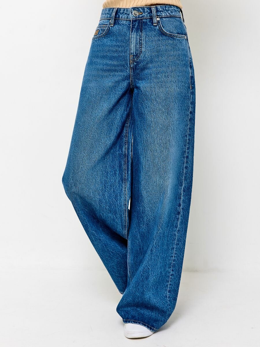 Джинсы багги 