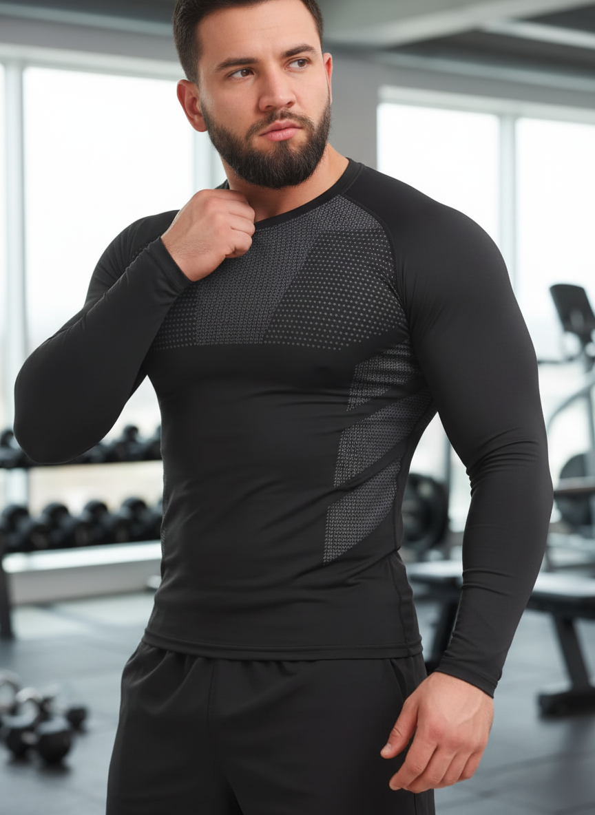 Рашгард компрессионный