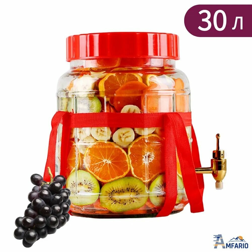 AMFARIO Бутылка, 30 л, 1 шт