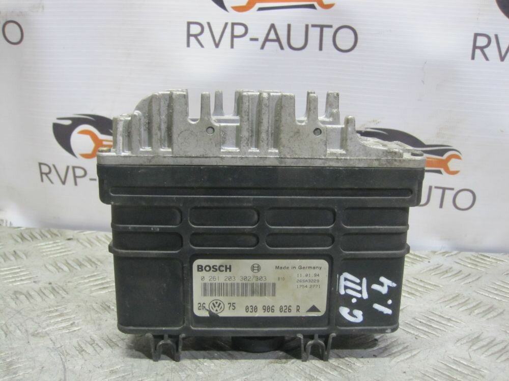 Блок управления двигателем VW Golf 3 1.4 1991-1999