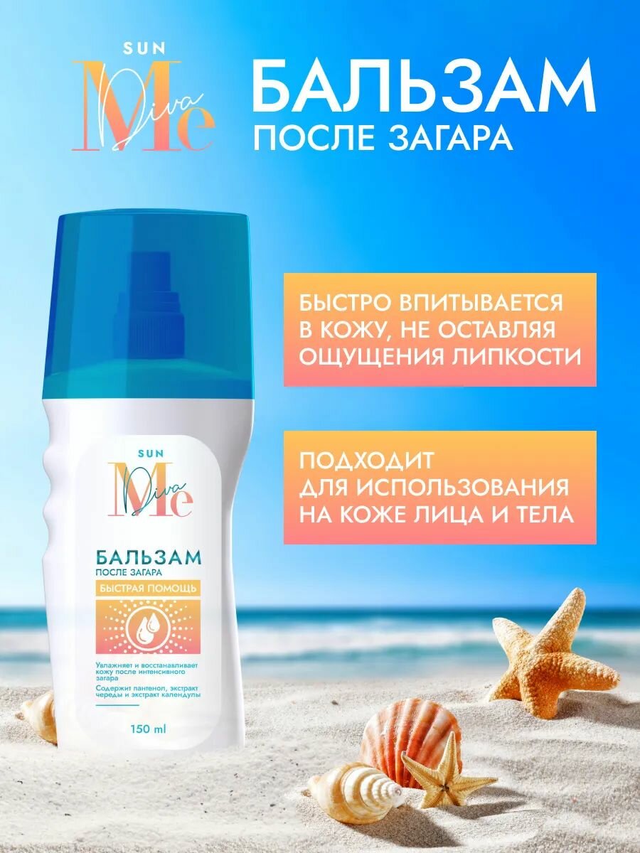 Медива САН бальзам после загара для всей семьи 150мл