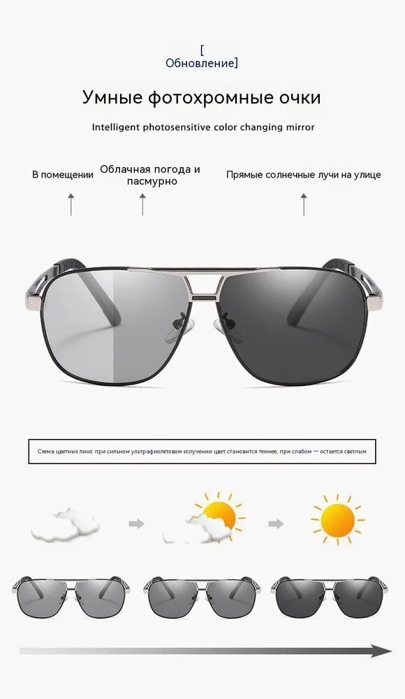 Очки солнцезащитные — фото 1