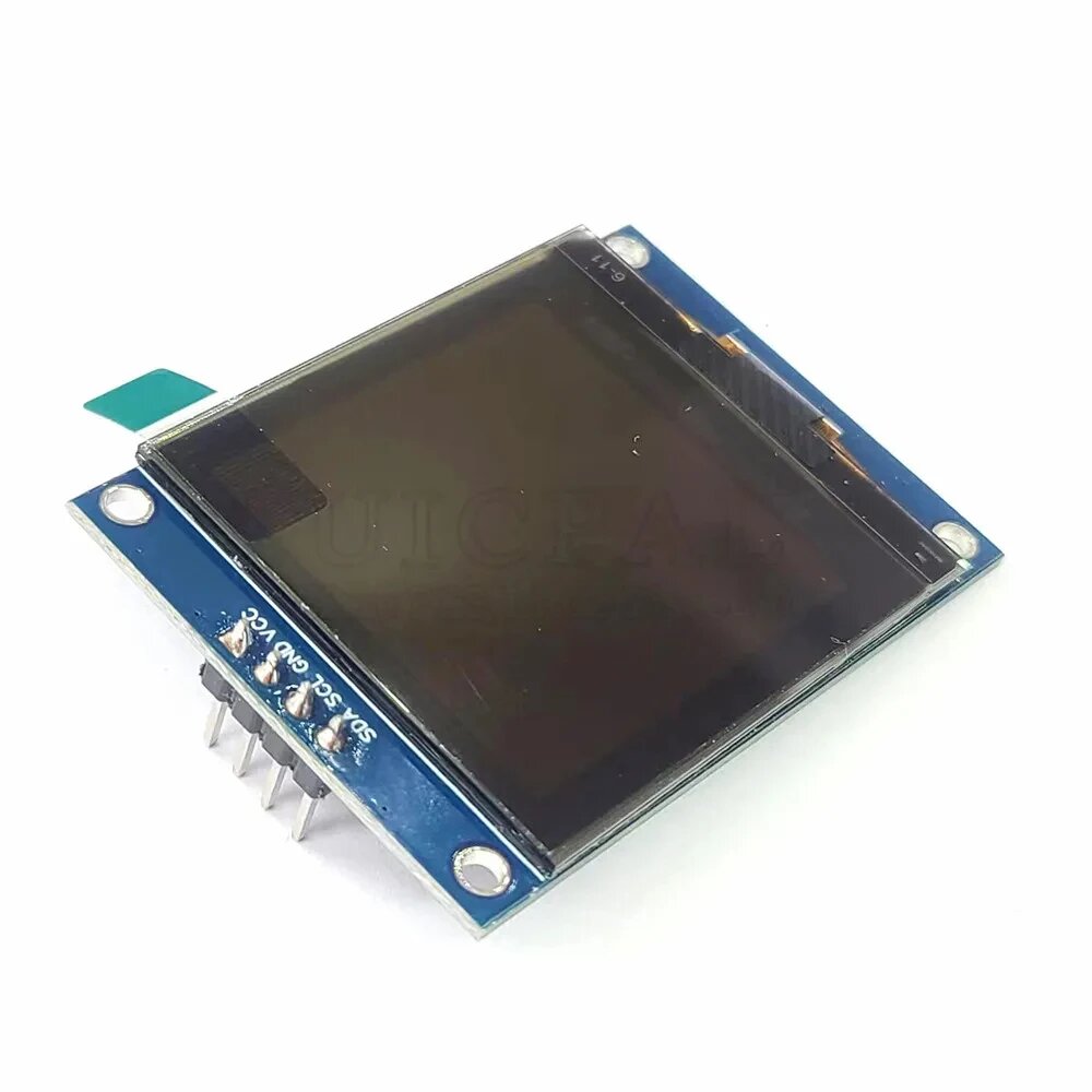 OLED-дисплей UICPAL 1,5 дюйма белый 128x128 SH1107