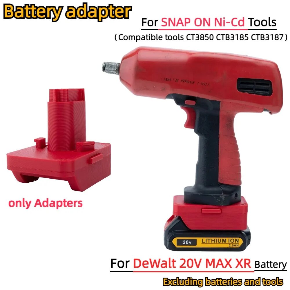 Адаптер DeWalt 20V MAX XR для SNAP ON Ni-Cd