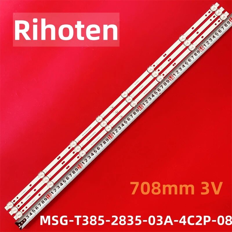 Светодиодная подсветка для IRBIS 39S01HD352BS Telesystem Smart39 LED10 K32 K42 МSG-T385-2835-03А-4C2P-08 LС390TA2A