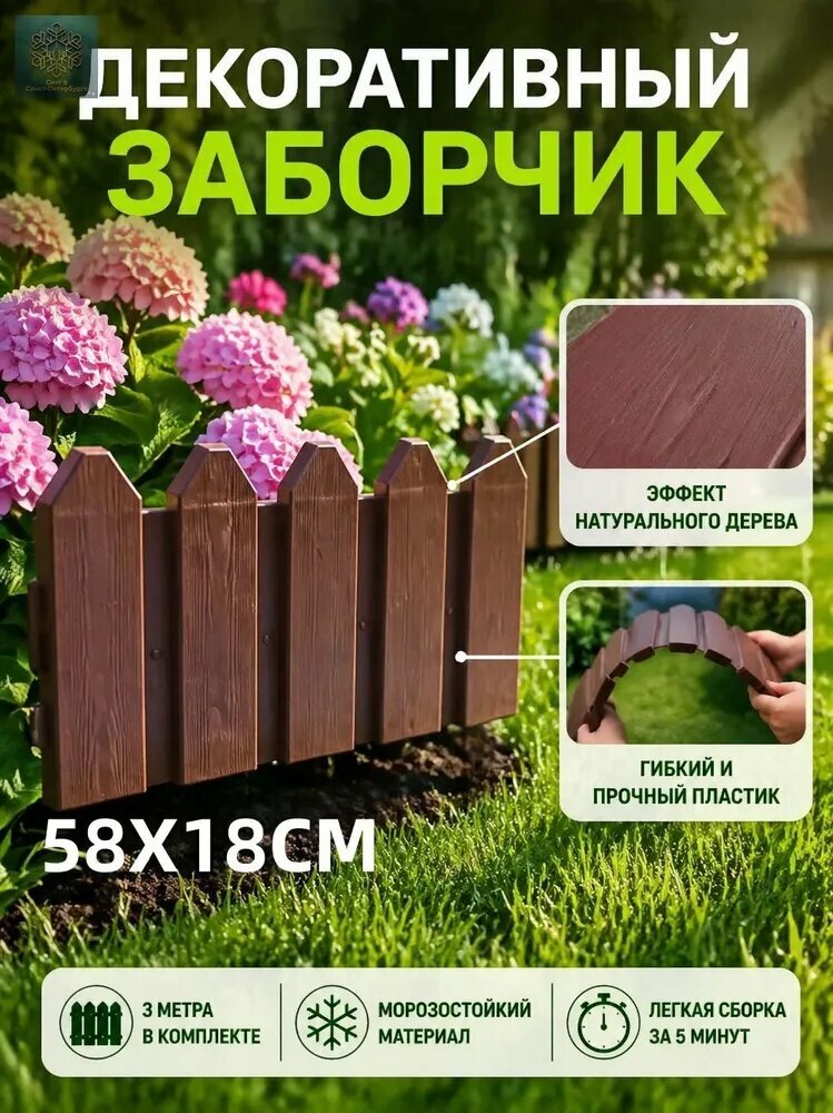 Бордюр садовый