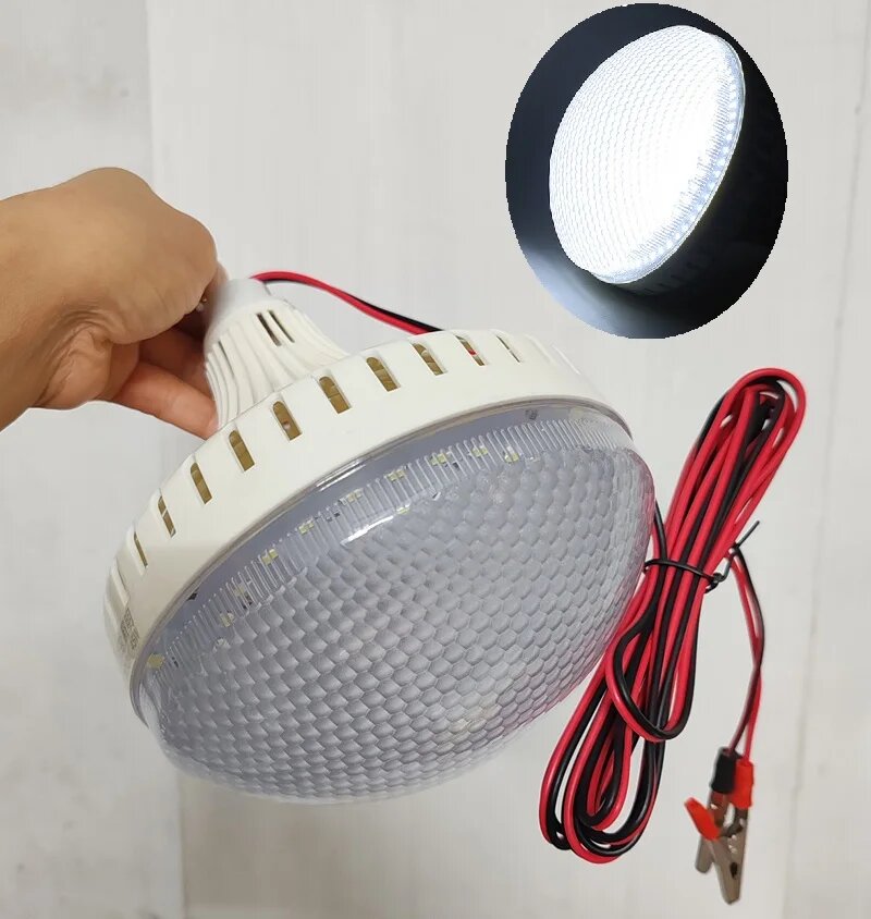 Портативный светодиодный светильник Dreamminglighting 12В для палаток 21Вт/30Вт/45Вт Cool White, 30w