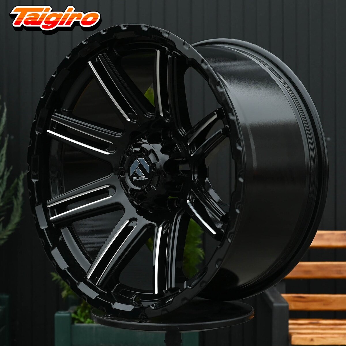 Комплект литых дисков R18 Fuel FBX 5258 9.0J ET0 6*139.7 Черный ФЗ (K051)