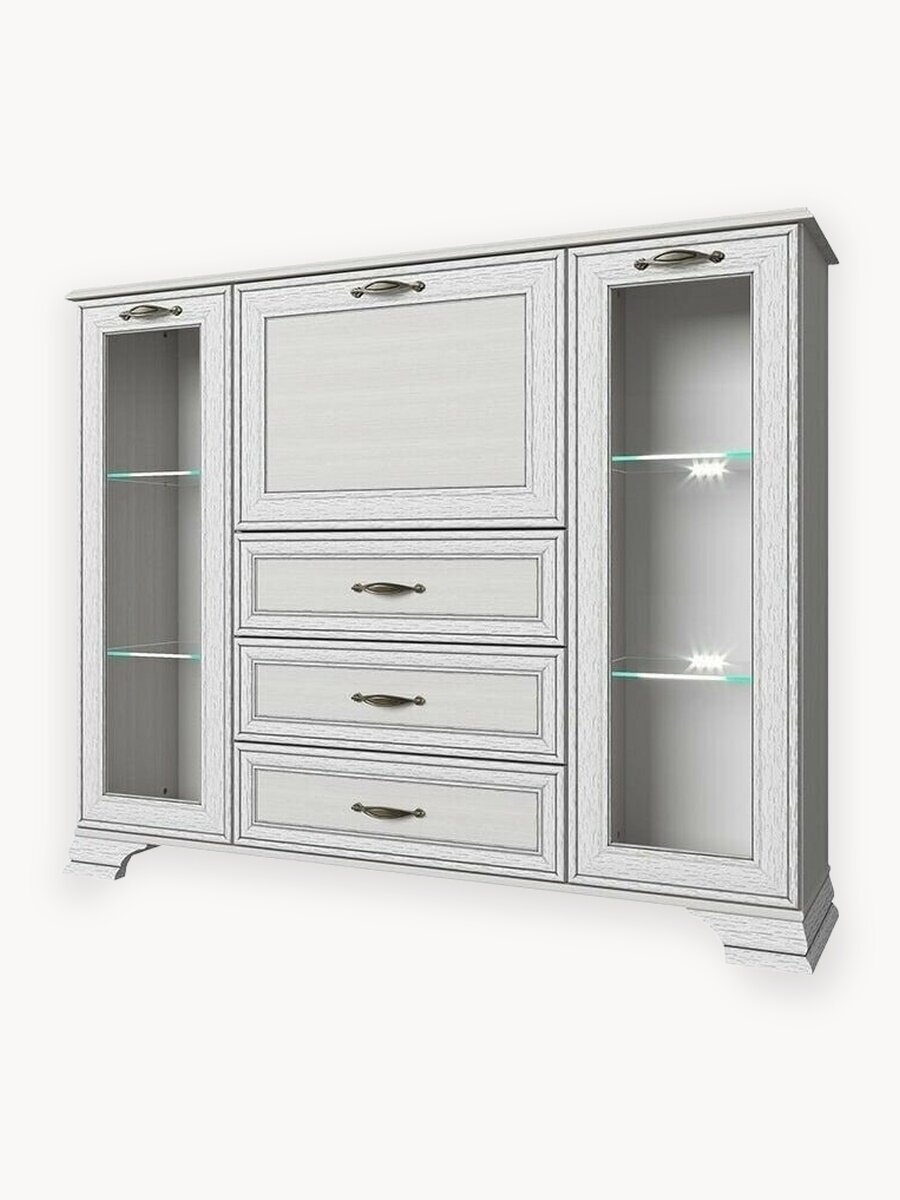 Тумба Anrex TIFFANY 2V1D3S 154 x 37 x 125.3 см