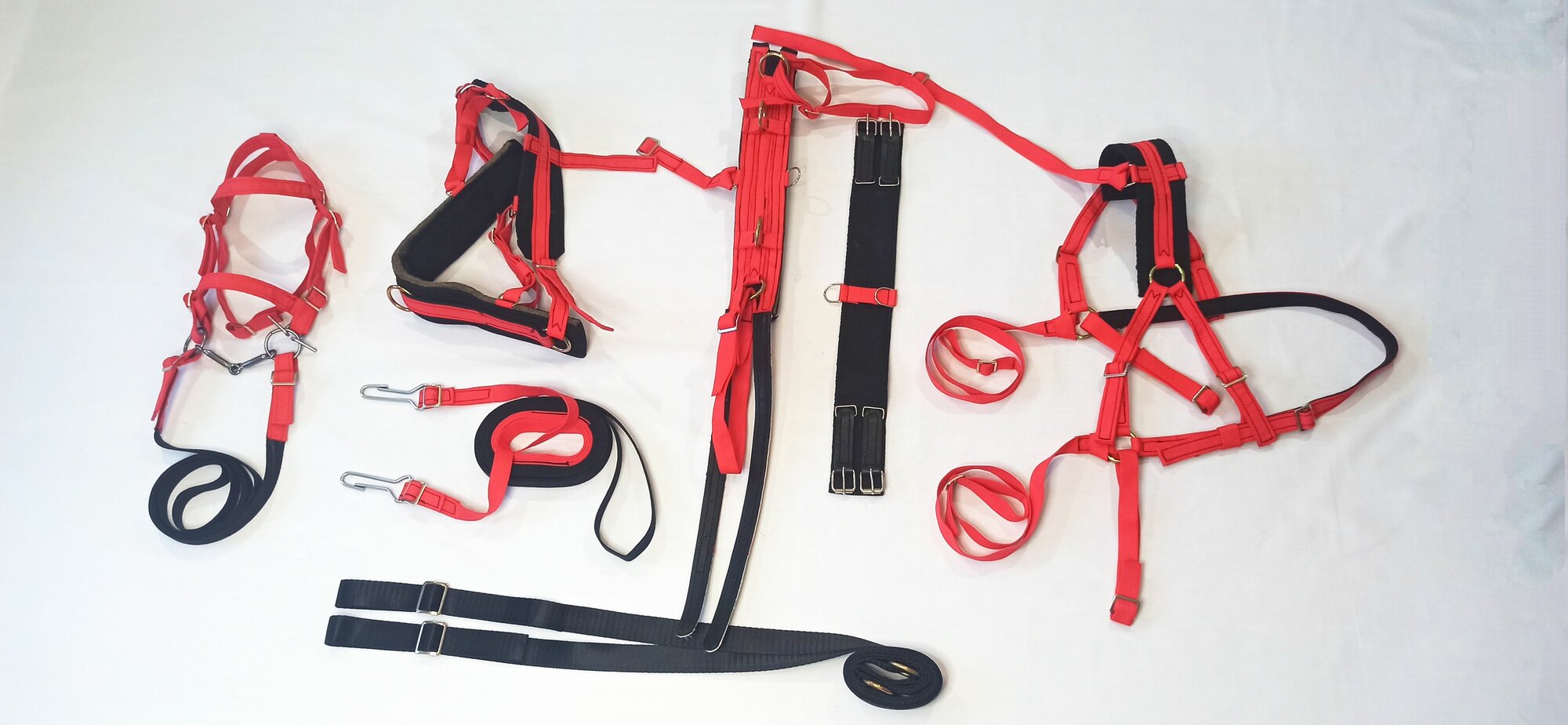 Евро упряжь, комплект комбинированный для пони (ослика)