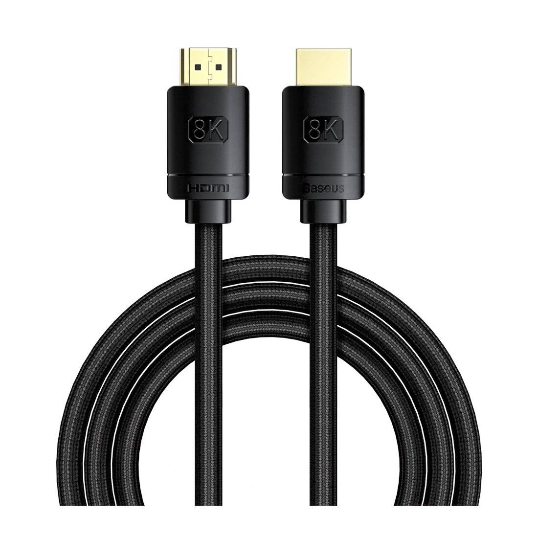 Кабель Baseus High Definition Series HDMI 8K to HDMI 8K Adapter Cable 2m Black (CAKGQ-K01)
