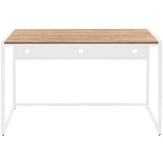 Стол письменный модульный Greenween Rimini, белый, ЛДСП Дуб Канзас, 120*65*75
