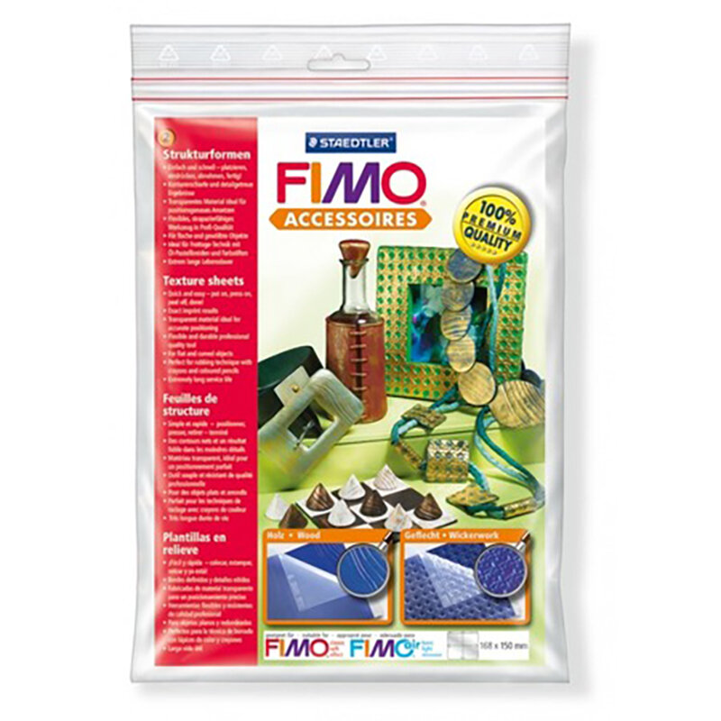 Молд для шоколада/мастики FIMO Фактура дерева/Плетение (Набор из 1 шт.)