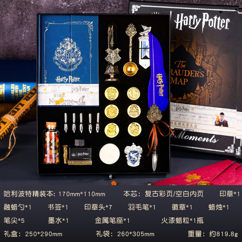 ⭐Настоящая печать воска Гарри Поттера, ретро печать восковых шариков, магическая академия, креативный подарок, набор восковых печатей⭐