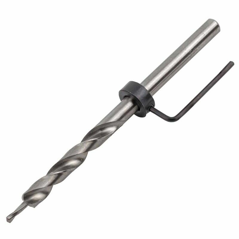 Сверло ступенчатое по дереву в комплекте с ключом 6-гранным и ограничительным кольцом 9.5мм ROCKFORCE