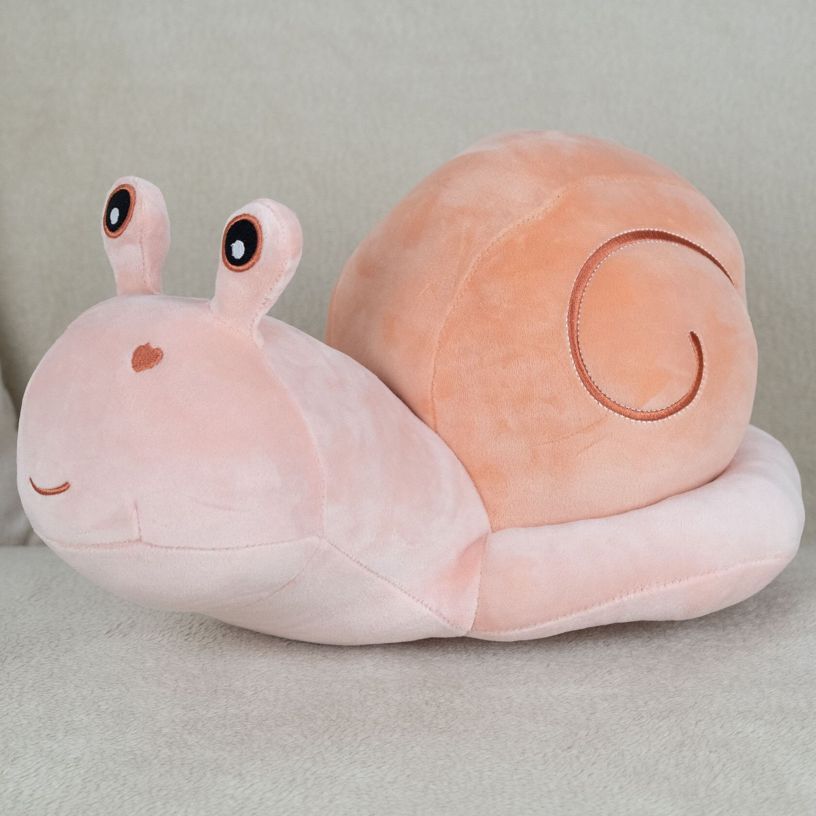 Мягкая игрушка Улитка 35 см (розовая) (HY703526406P)